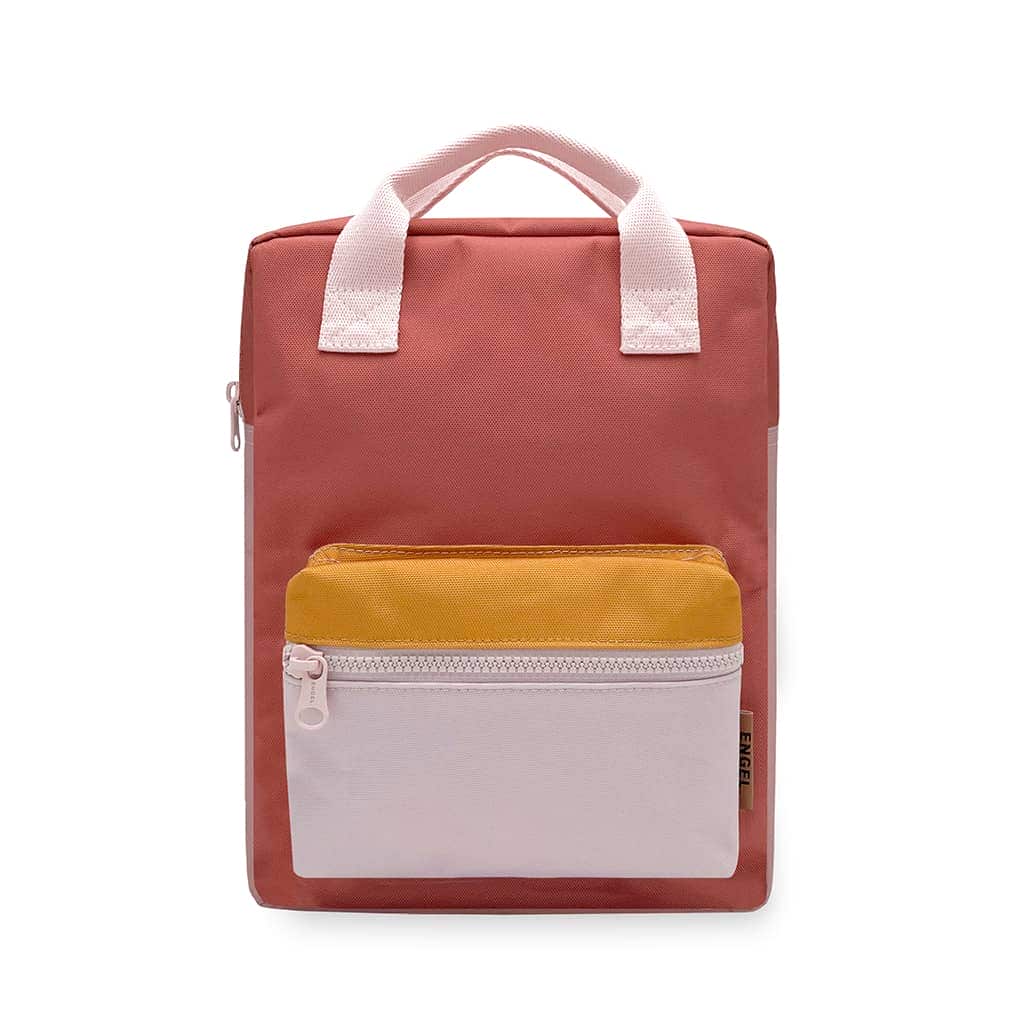 Backpack Colorblock – Vintage Pink - ENGEL.